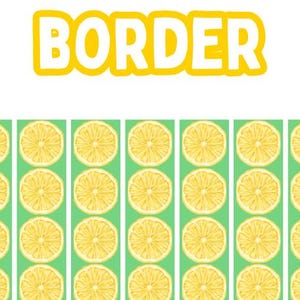 Lemon Bulletin Board Kit L Lemon Bulletin Board Set L Lemon Classroom ...