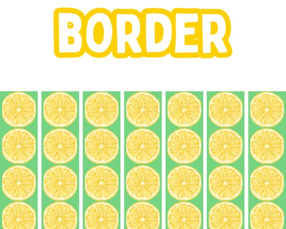 Lemon Bulletin Board Kit L Lemon Bulletin Board Set L Lemon Classroom ...