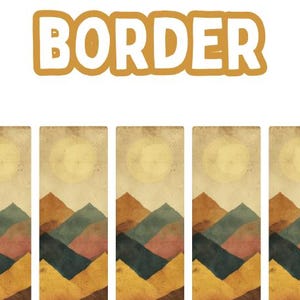 Mountain Bulletin Board Kit L Mountain Bulletin Board Set L Mountain ...