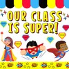 Printable Superhero Bulletin Board Borders, Superhero Classroom Decor ...