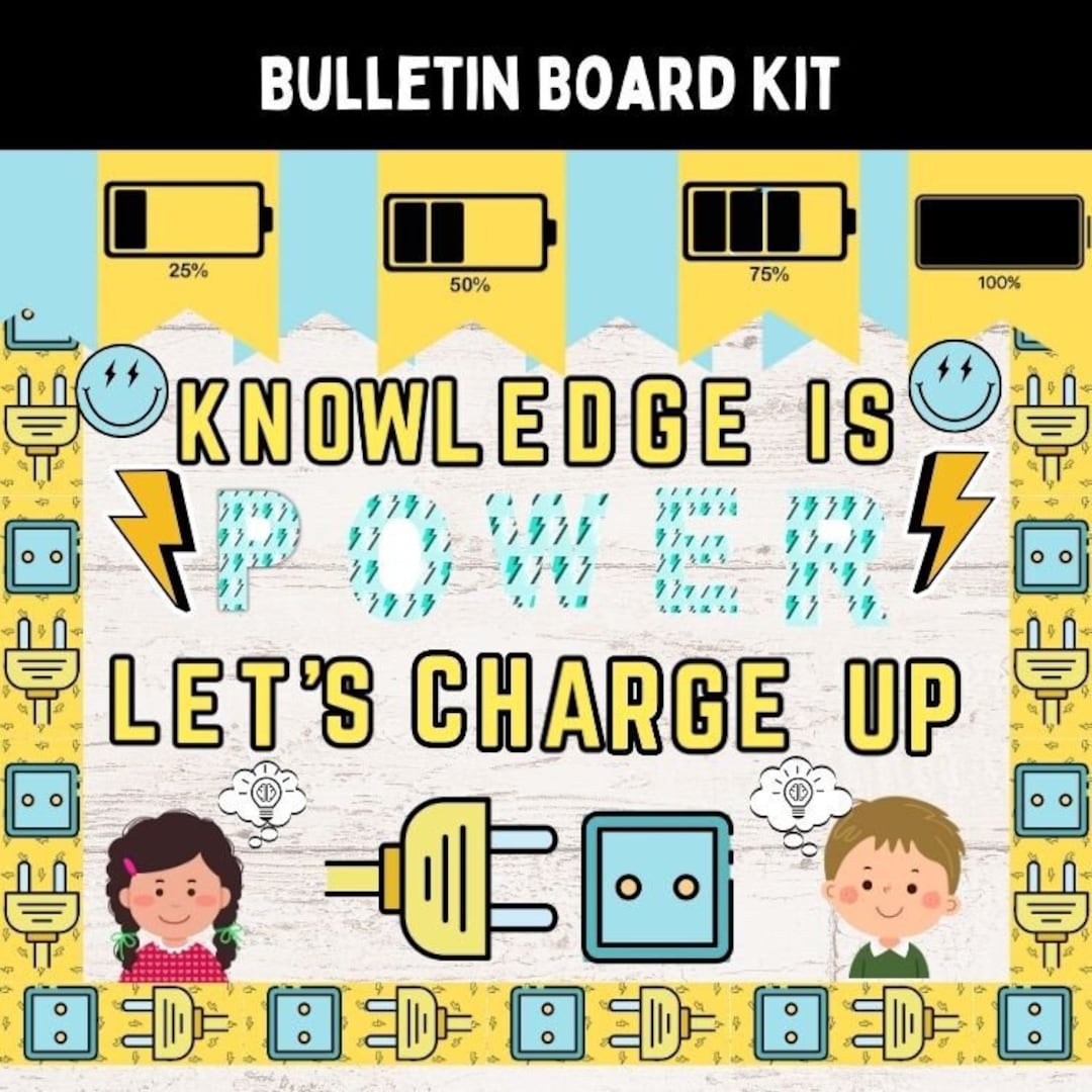 Science Bulletin Board Kit L Border L Letters L Banner L Back to School ...
