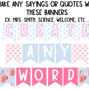 Pastel Coquette Bulletin Board Bundle | Editable Pink Bow Classroom ...