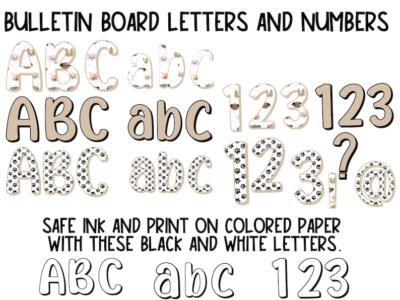 Dog Bulletin Board Bundle | Editable Classroom Decor | Printable Puppy ...