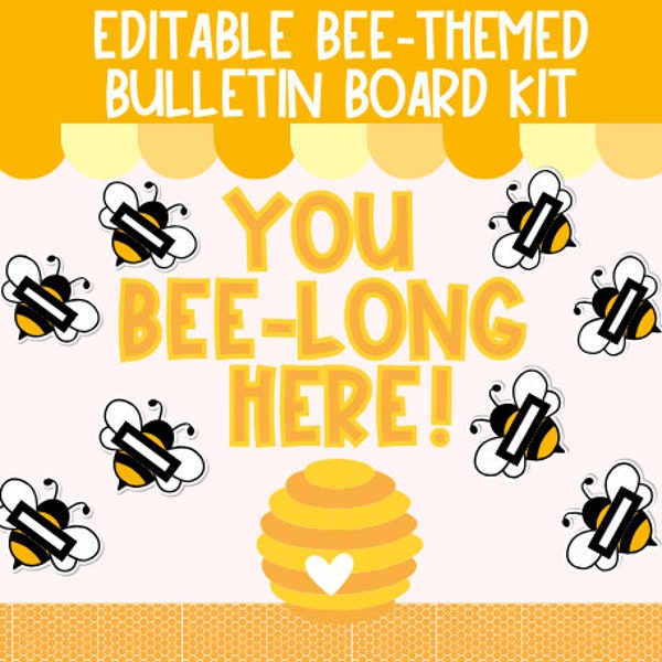 Bee Bulletin Board - Etsy