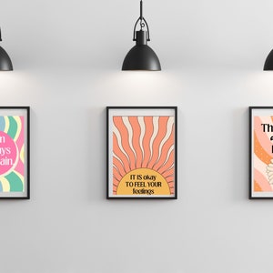 24 Calming Corner Classroom Retro Calm Down Printable Decor Wall Art ...