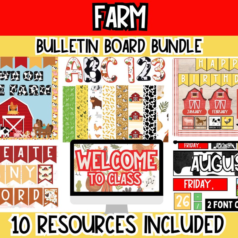 Farm Theme Decor - Etsy