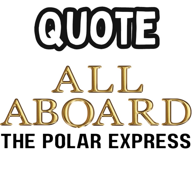 Christmas Polar Express Bulletin Board Kit Polar Express Christmas Door ...