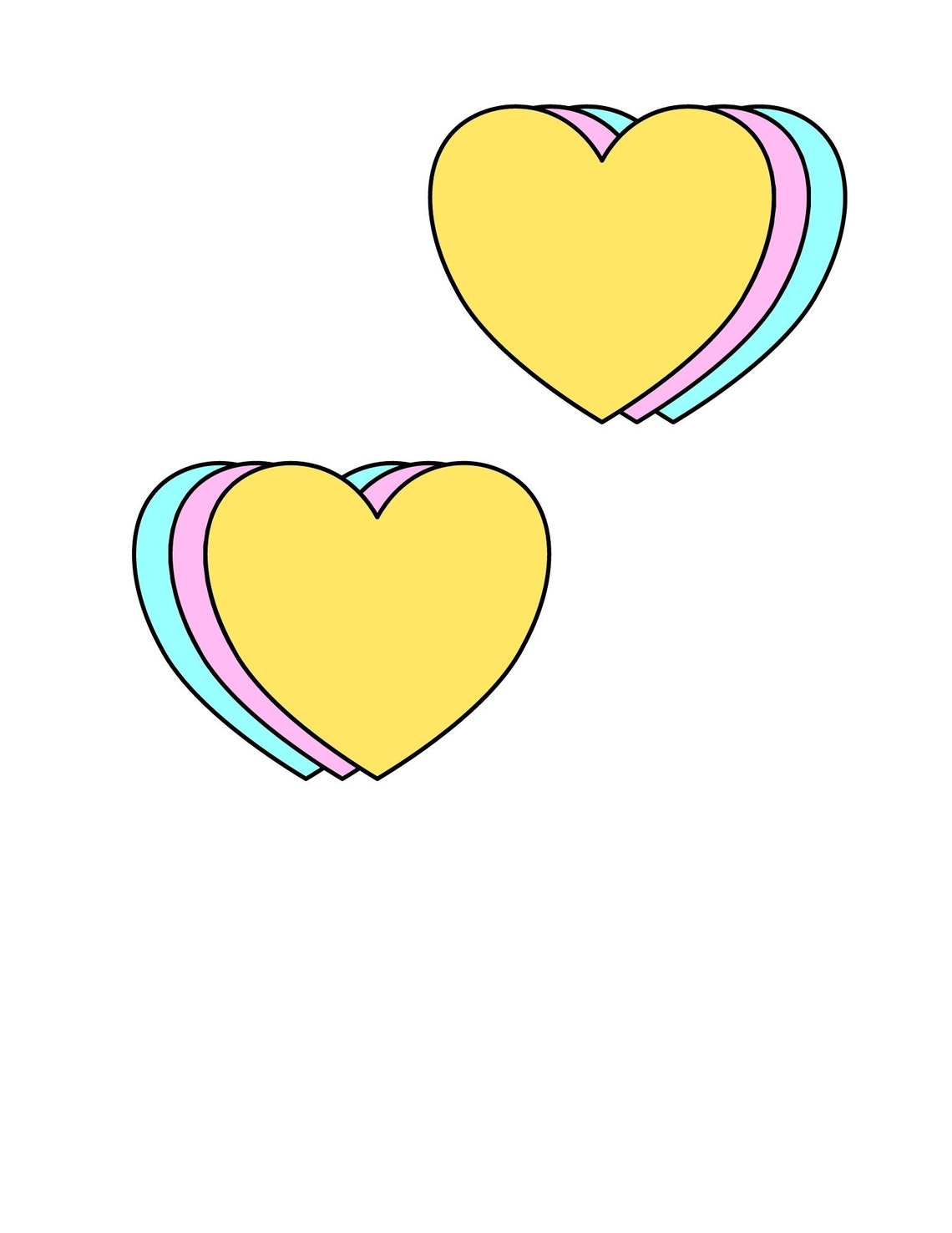 Retro Valentine's Day Bulletin Board Kit L February Class Decor L Disco ...