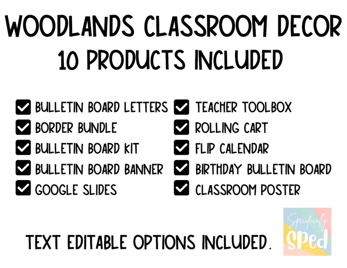 Woodland Bulletin Board Bundle | Forest Animal Classroom Decor | Rustic ...