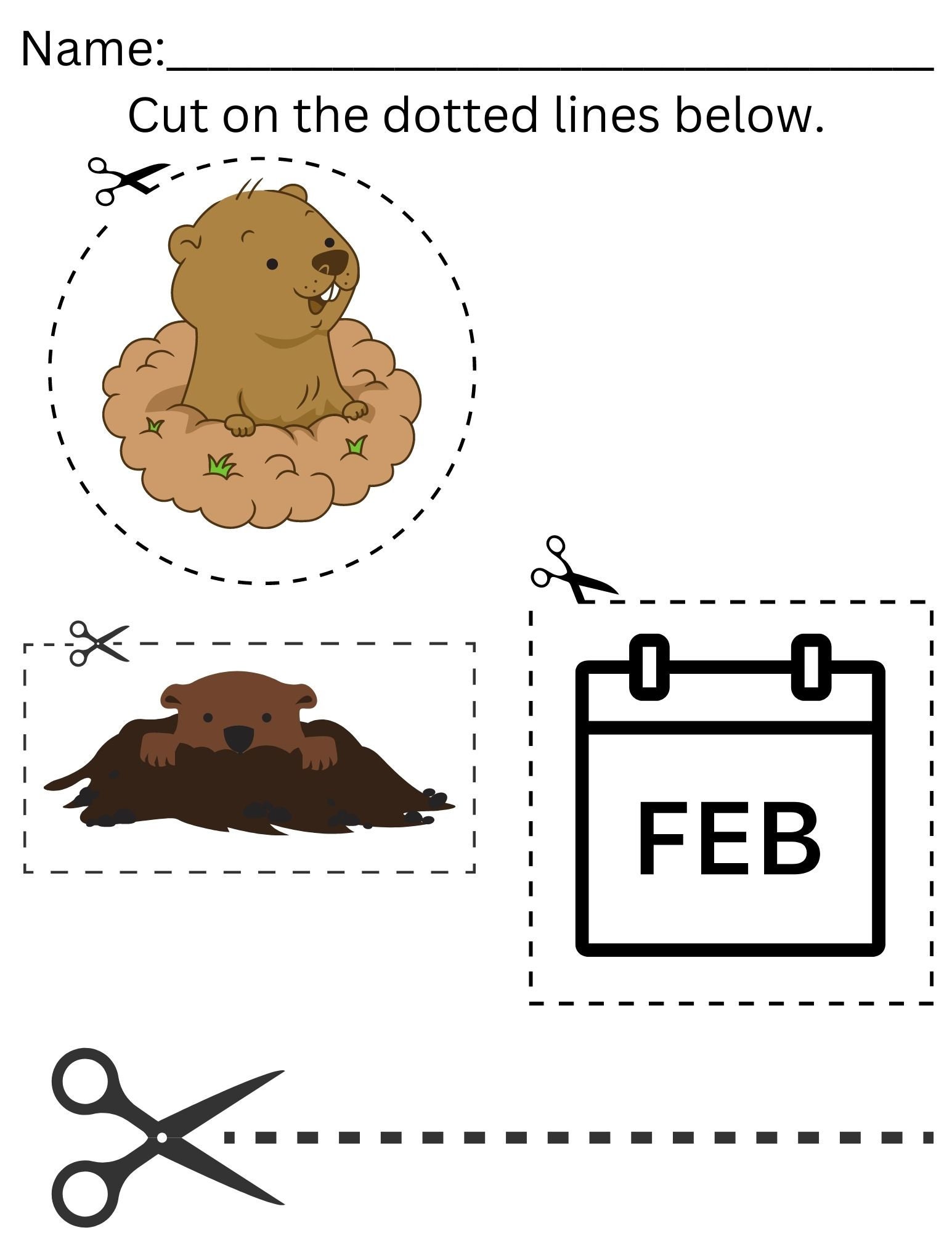 Groundhog Day Activity Bundle for Kids: Homeschool, Pre-k, Kindergarten ...
