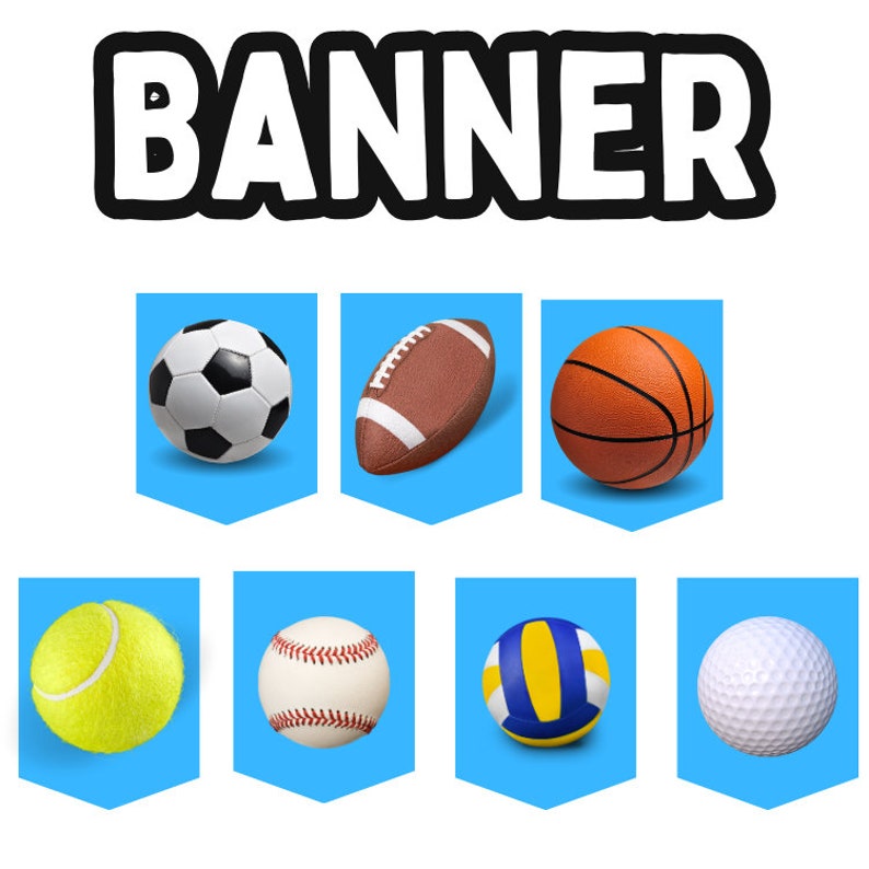 Physical Education Bulletin Board and Door Decor Kit - Sports Team ...
