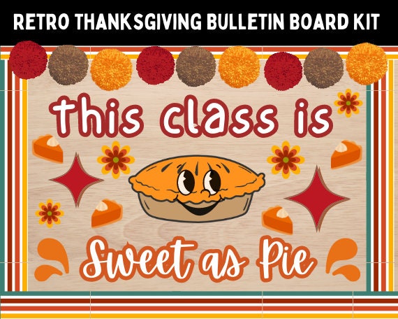 Retro Bulletin Board Kit Bundle for ENTIRE YEAR - Disco Class Theme ...