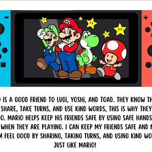 Social Story Bundle- Token Board, Break Card, Power Cards, Green/red ...