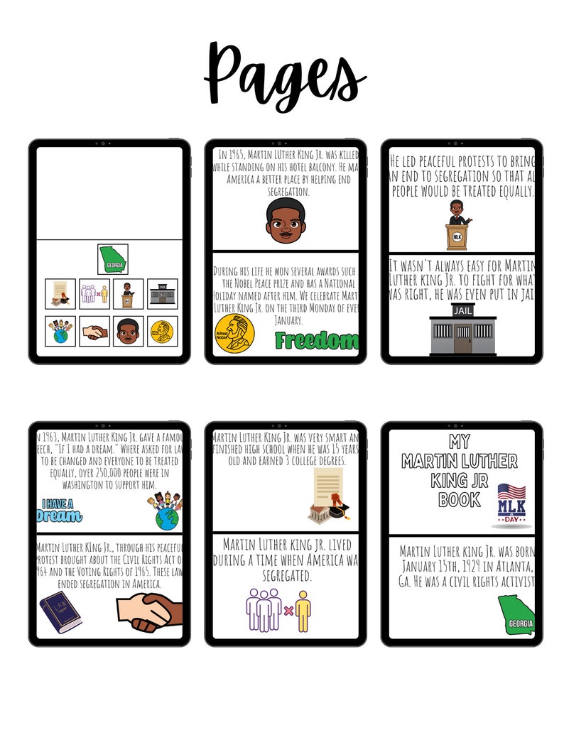 Martin Luther King Jr. Day Activity Bundle for Kids: Homeschool, Pre-k ...