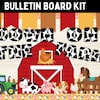 Down on the Farm Bulletin Board Kit | Classroom Farm Decor | Daycare ...