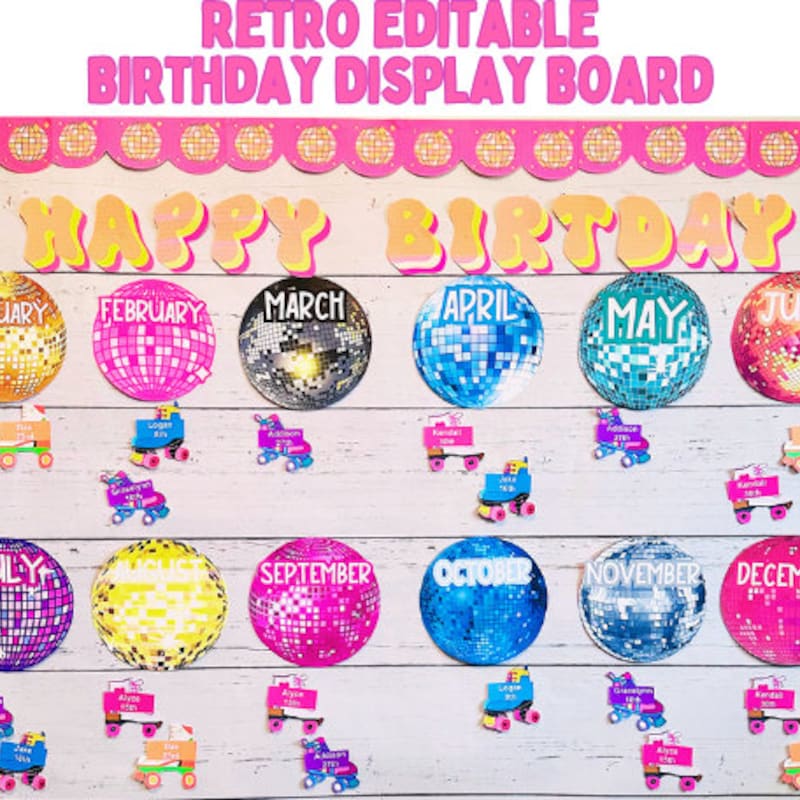 Birthday Board - Etsy