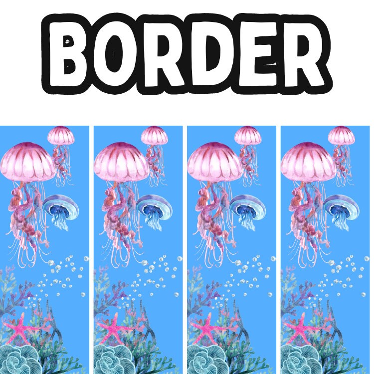 Ocean Bulletin Board Kit - Under the Water Class Theme - Ocean Door ...