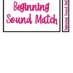 Beginning Letter Sound Task Box L Preschool Activity L Kindergarten ...