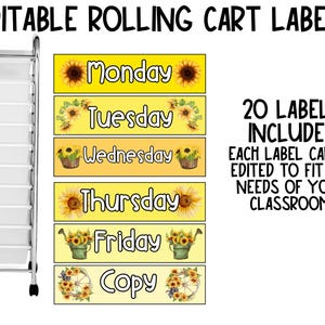 Sunflower Bulletin Board Bundle | Editable Classroom Decor | Bright ...