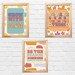 Retro Classroom Inspirational Posters Set of 10 'be the Reason Somone ...