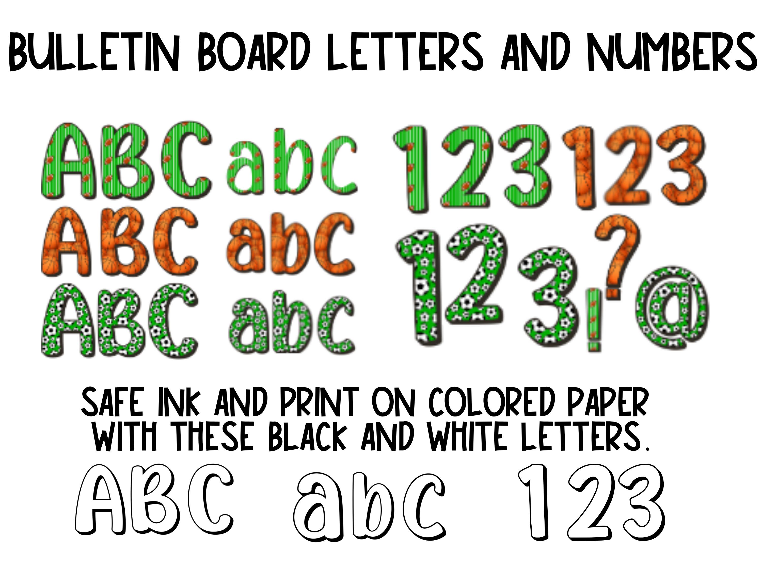 Sports Bulletin Board Bundle | Editable Printable Classroom Decor | All ...