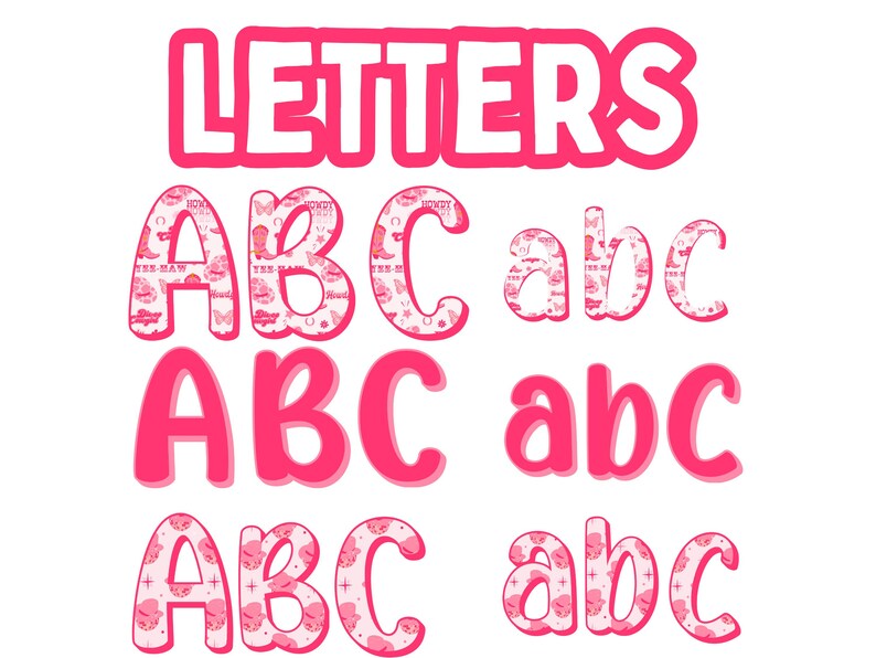 Disco Cowgirl Bulletin Board Border and Letters | Retro Western ...
