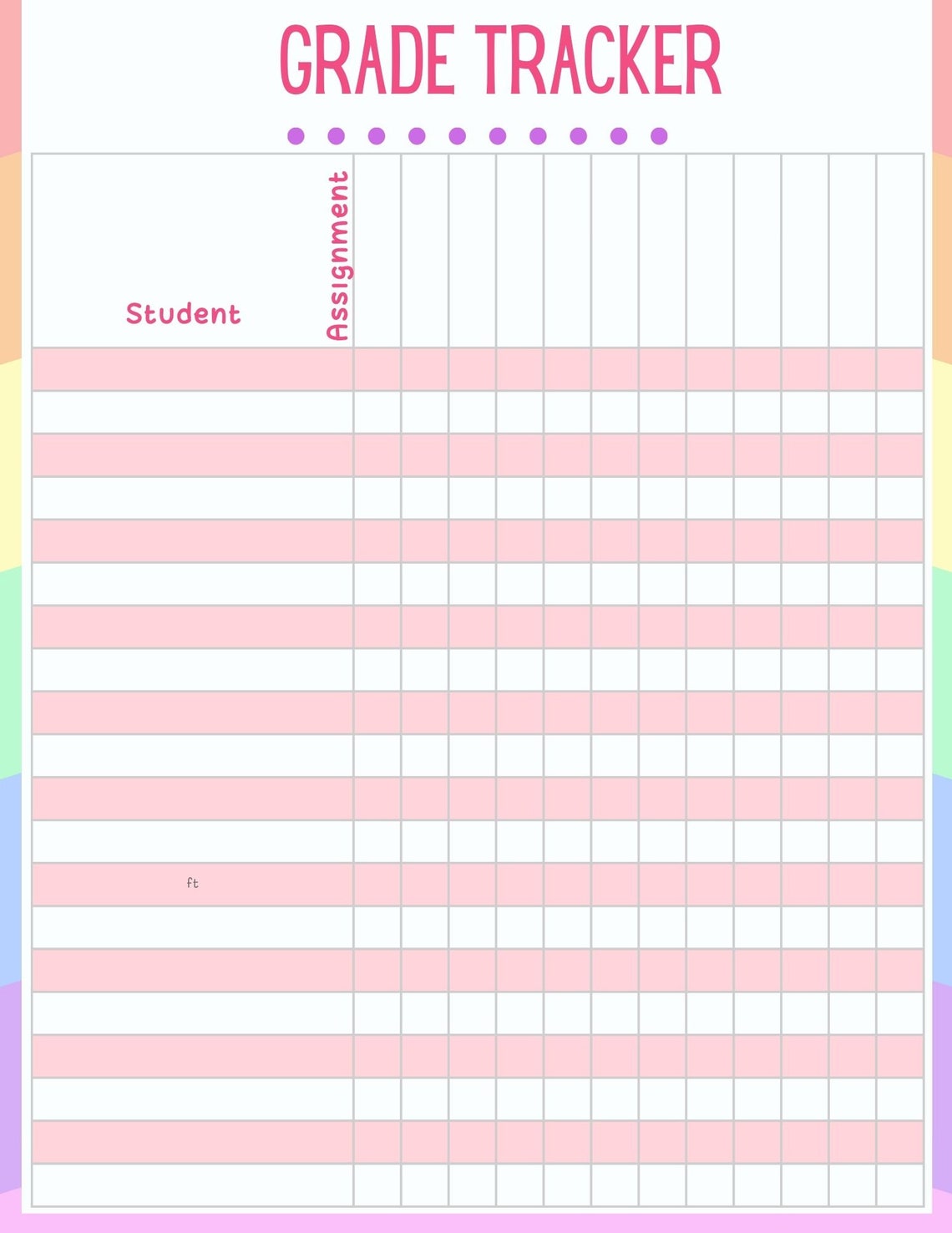 Rainbow Teacher Printable Planner 2023-2024 Academic Planner - Etsy