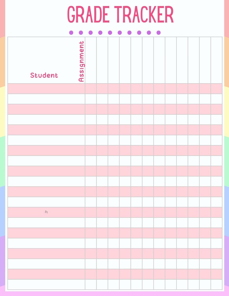 Rainbow Teacher Printable Planner 2023-2024 Academic Planner, Instant ...