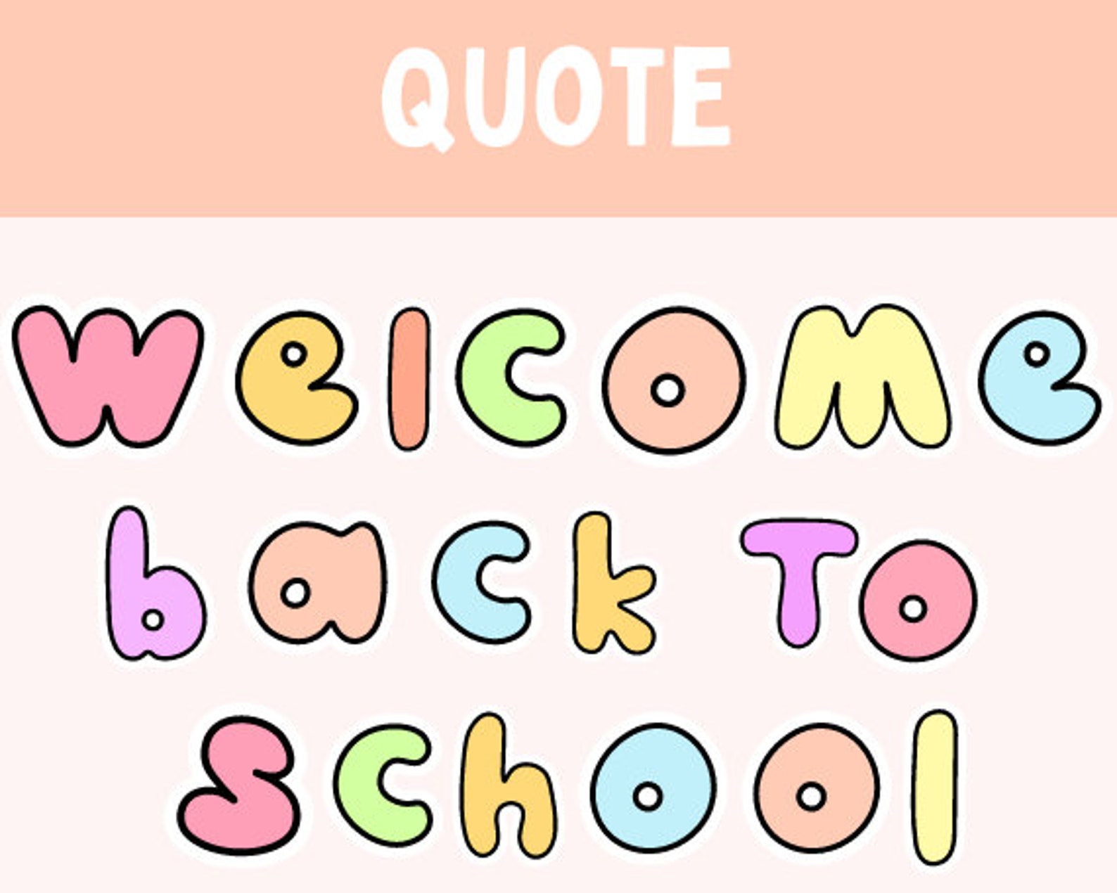 Groovy Pastel Back to School Bulletin Board Kit L Groovy Classroomtheme ...