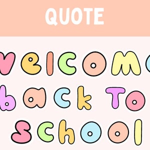 Groovy Pastel Back to School Bulletin Board Kit L Groovy Classroomtheme ...
