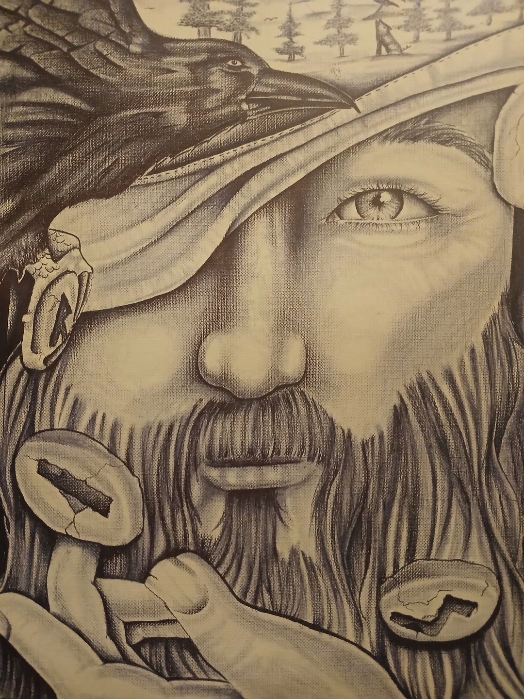 Viking Ink Print Prison Art - Etsy