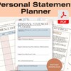 Optometry Personal Statement Guide | Instant Digital Download - Etsy