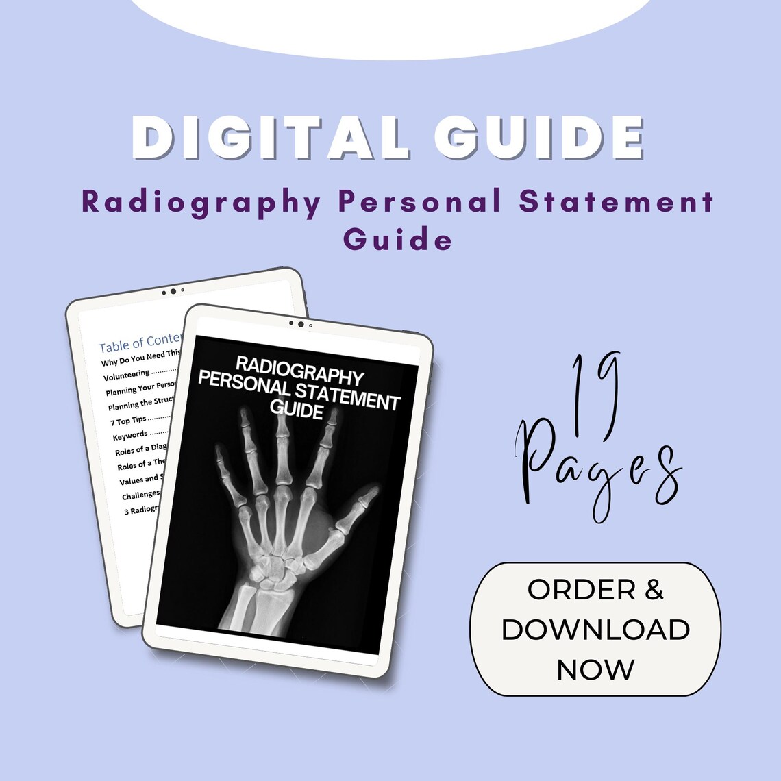 Radiography Personal Statement Guide UK | Instant Digital Download - Etsy