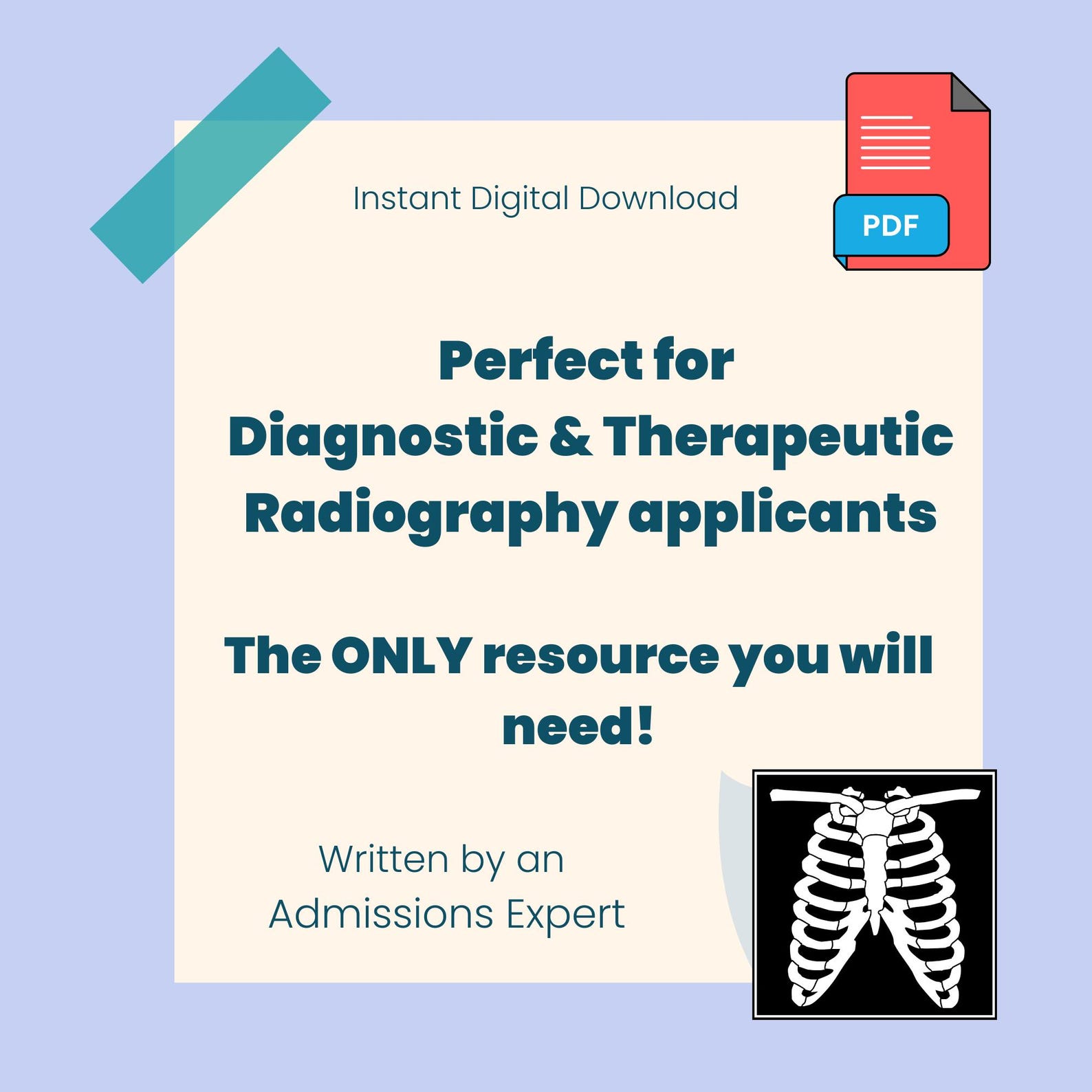 Radiography Personal Statement Guide UK | Instant Digital Download - Etsy