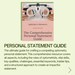 Optometry Personal Statement Guide Instant Digital Download - Etsy