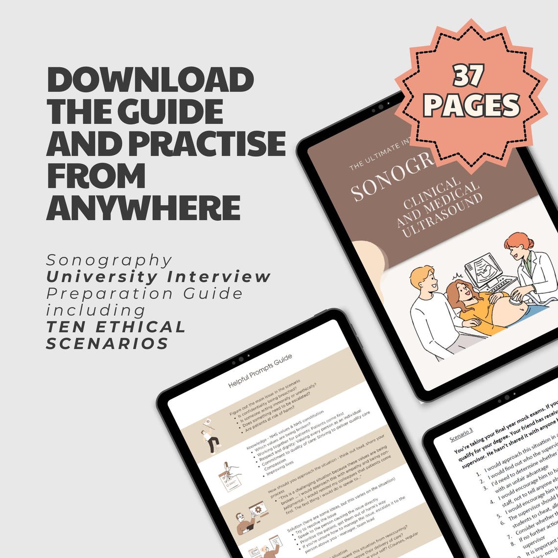 Ultrasound University Interview Guide | U.K | Digital Download - Etsy