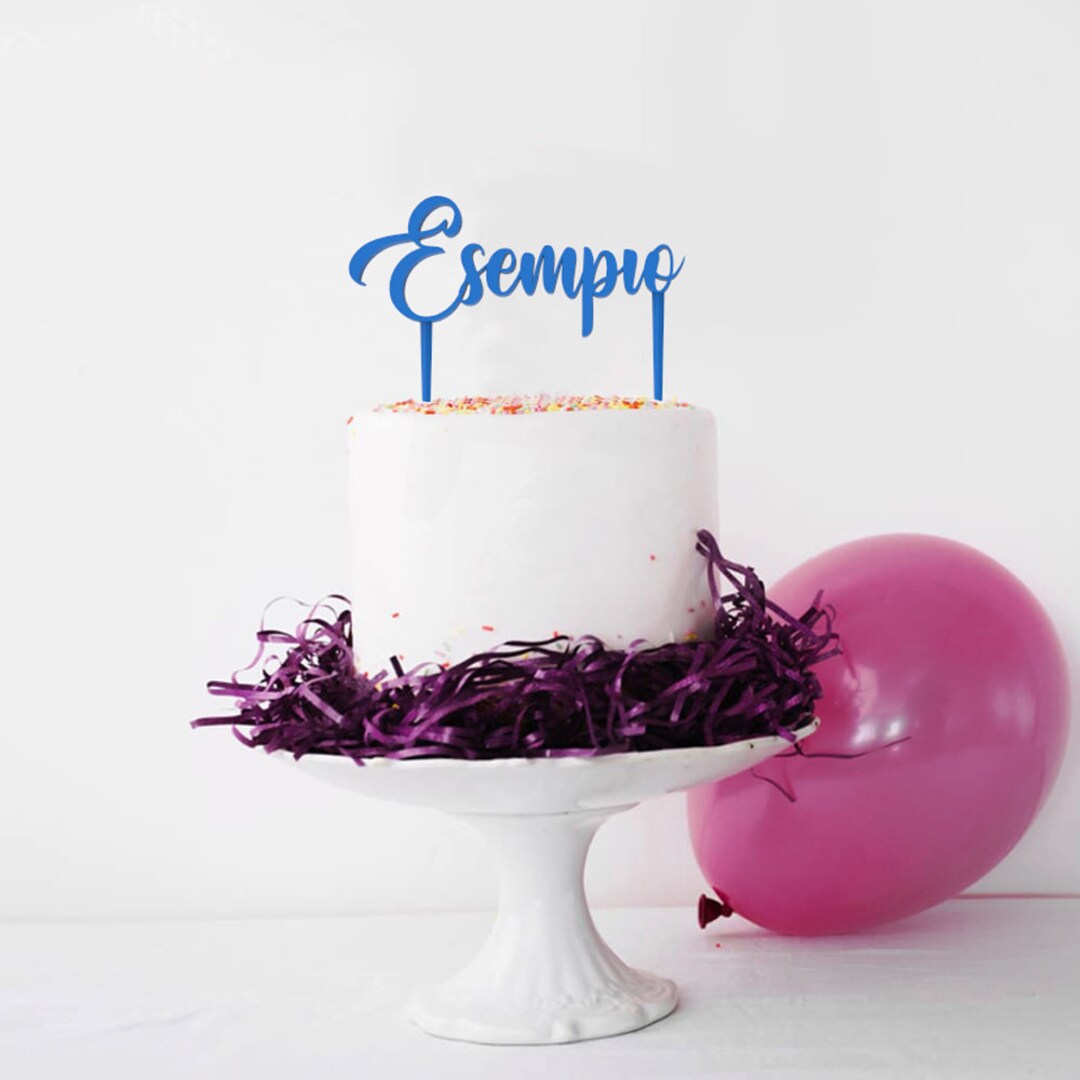 3D Printed Cake Topper Custom Cake Topper Birthday Cake Topper, Wedding ...