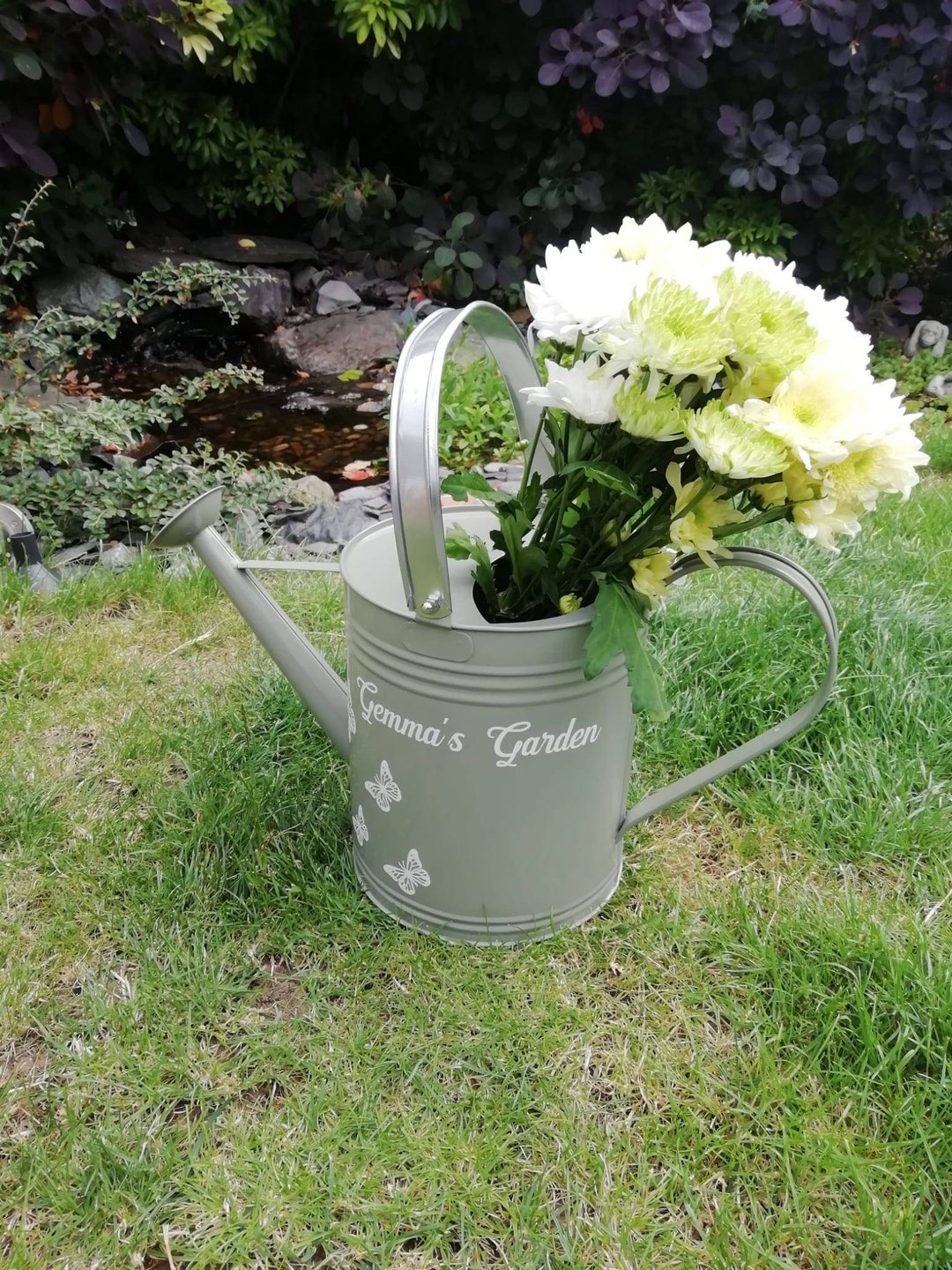 Imperfect Personalised Watering Can - Etsy UK