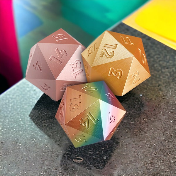 Giant D20 Dice - Etsy