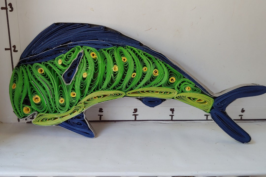 Quilling, Beach, Shells, Wall Art, Paper Art, Oragami, Jumping Dolphin ...