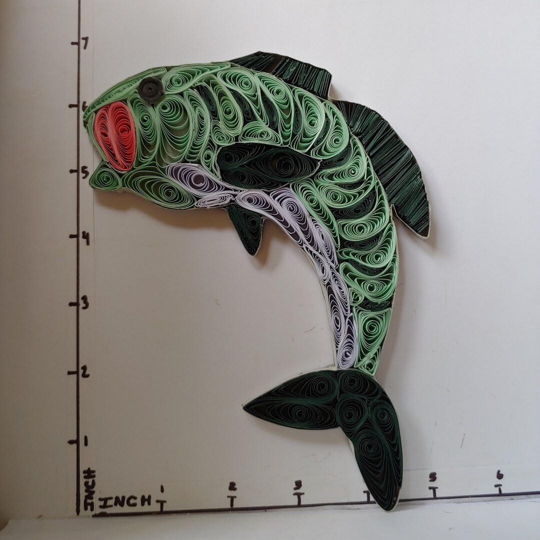 Quilling, Beach, Shells, Wall Art, Paper Art, Oragami, Jumping Bass ...