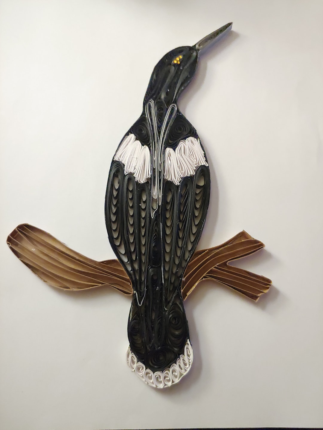 Quilling, Wall Art, Paper Art, Oragami, Scarpbooking. Angina Bird - Etsy