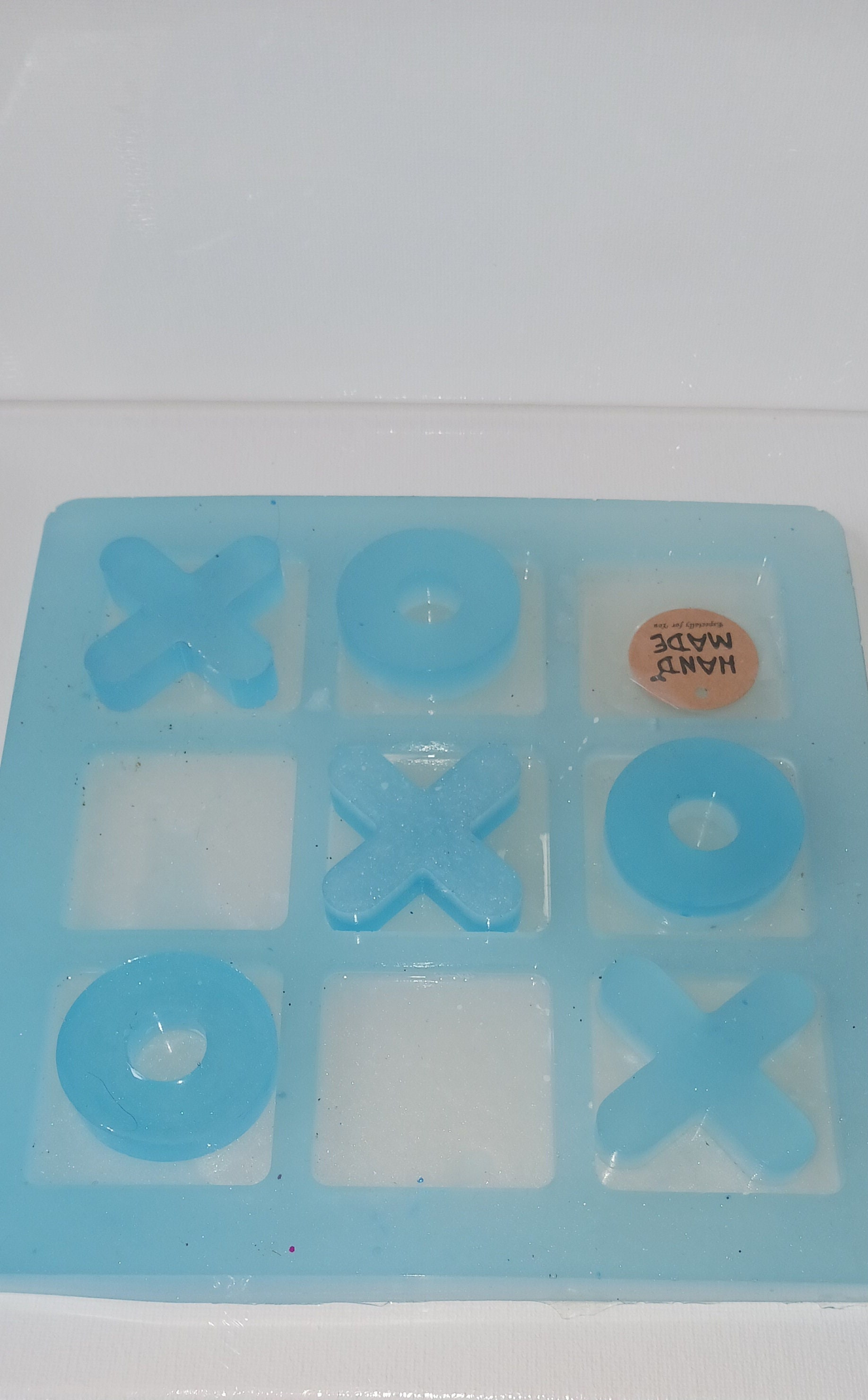 Large Tic Tac Toe Boardresin Board Game - Etsy