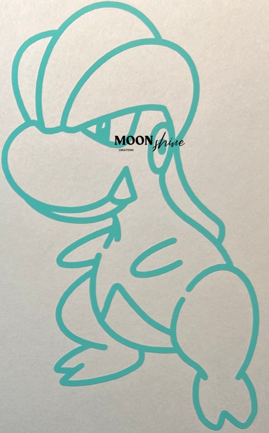 Bagon Pokemon Vinyl Decal-car, Window, Ipad, Laptop and More- 6x6” or ...