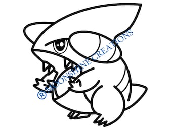 Groudon SVG Cut File - Etsy