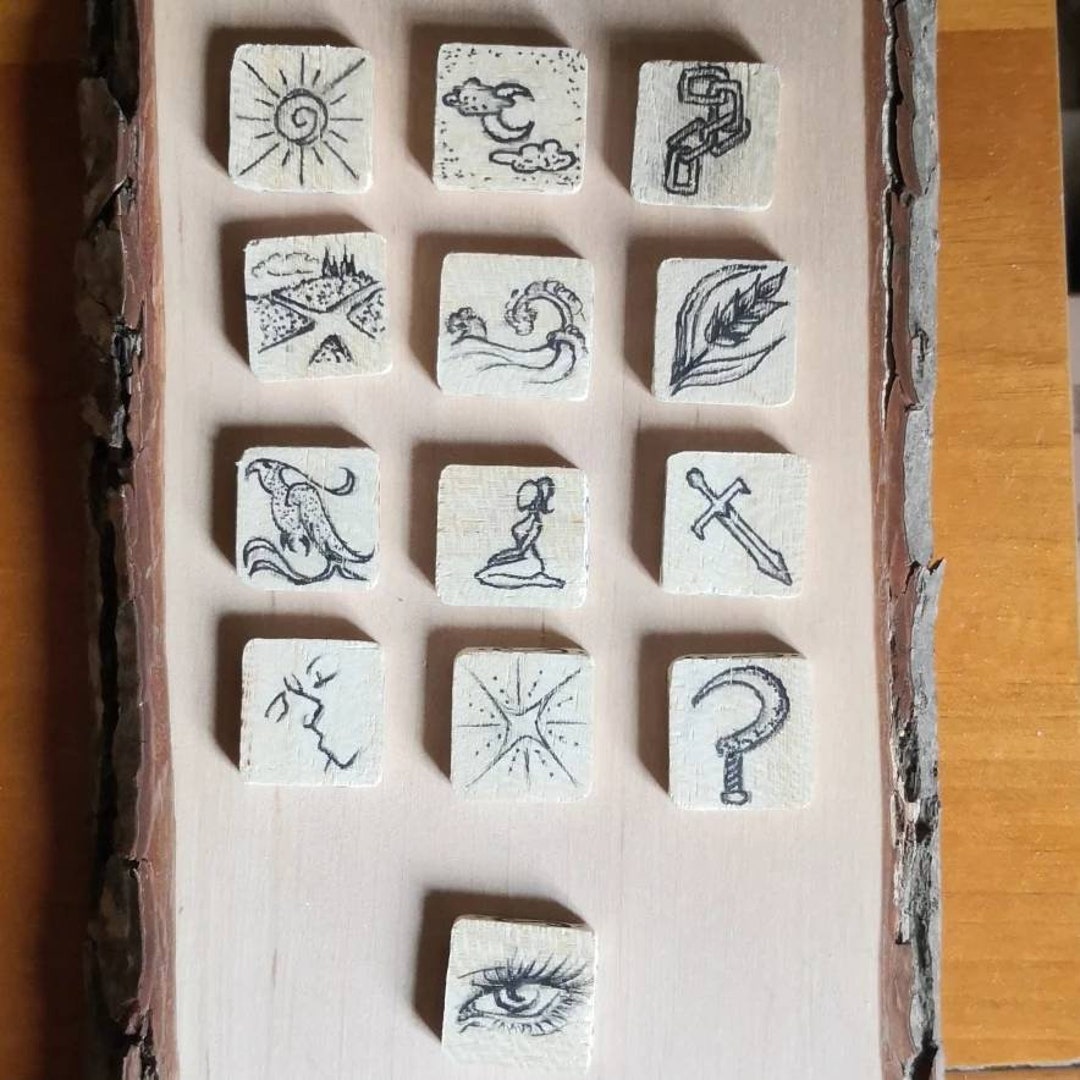 Hand-drawn Witch Runes - Etsy