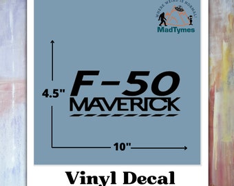 Ford F 50 Decal - Etsy