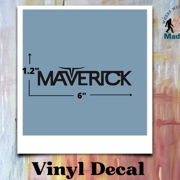 Ford Maverick Decal - Etsy