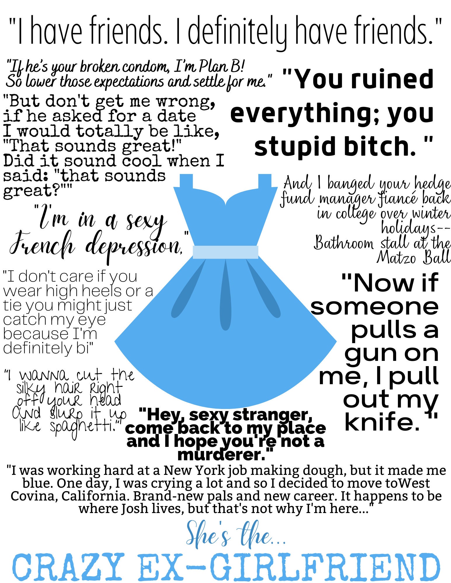 Crazy Ex-girlfriend Printable - Etsy