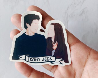 Jess Mariano Gilmore Girls Sticker - Etsy
